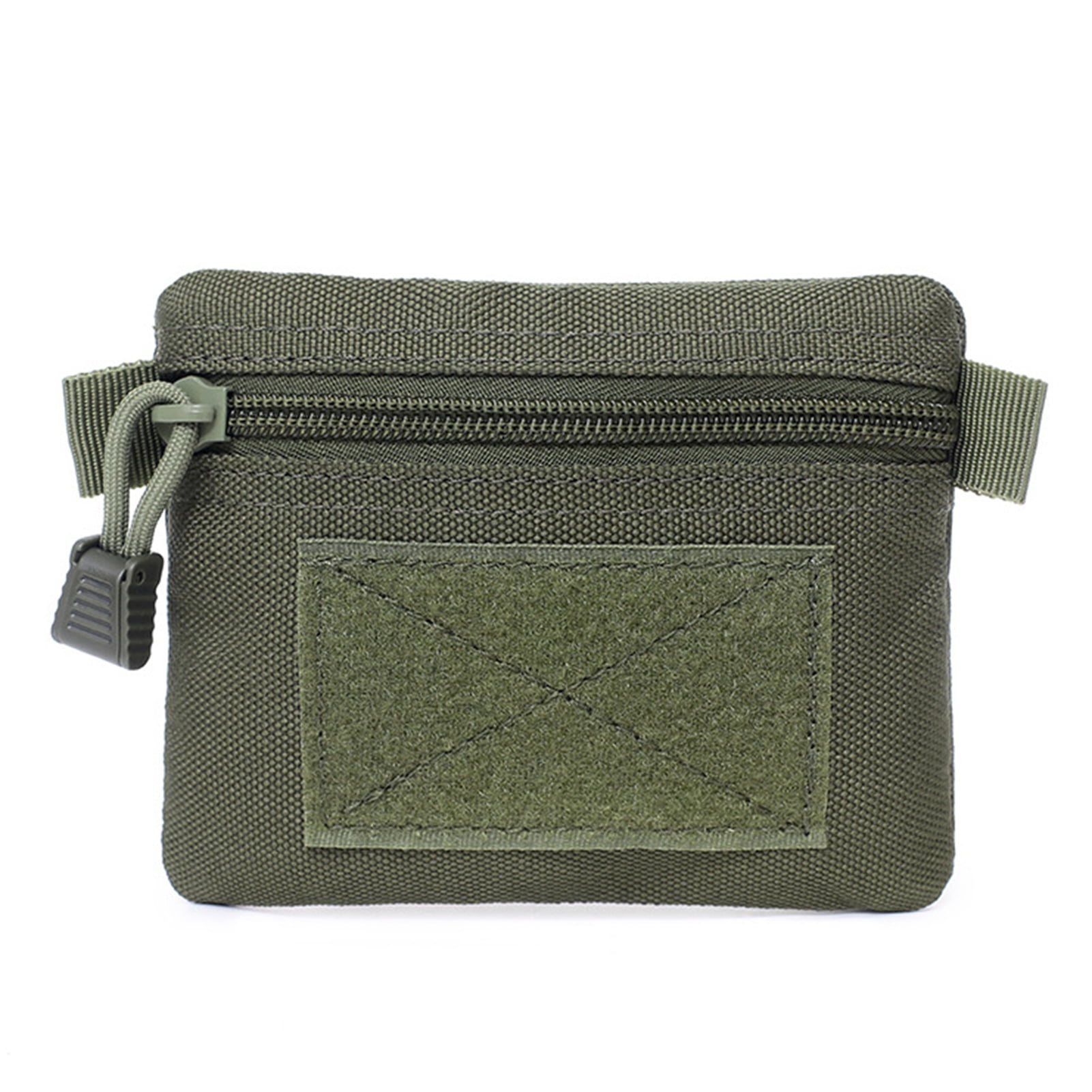 Frogued Hanging Holes Zipper Closure Hook Loop Fasteners Compact Coin ...