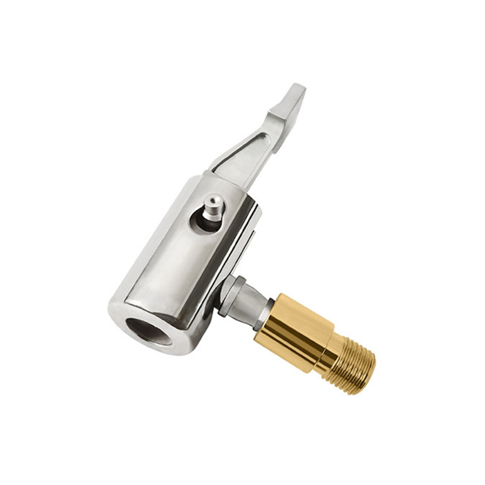 Frogued Inflator Pump Connector Portable 90 Degree Lock-on Zinc Alloy ...