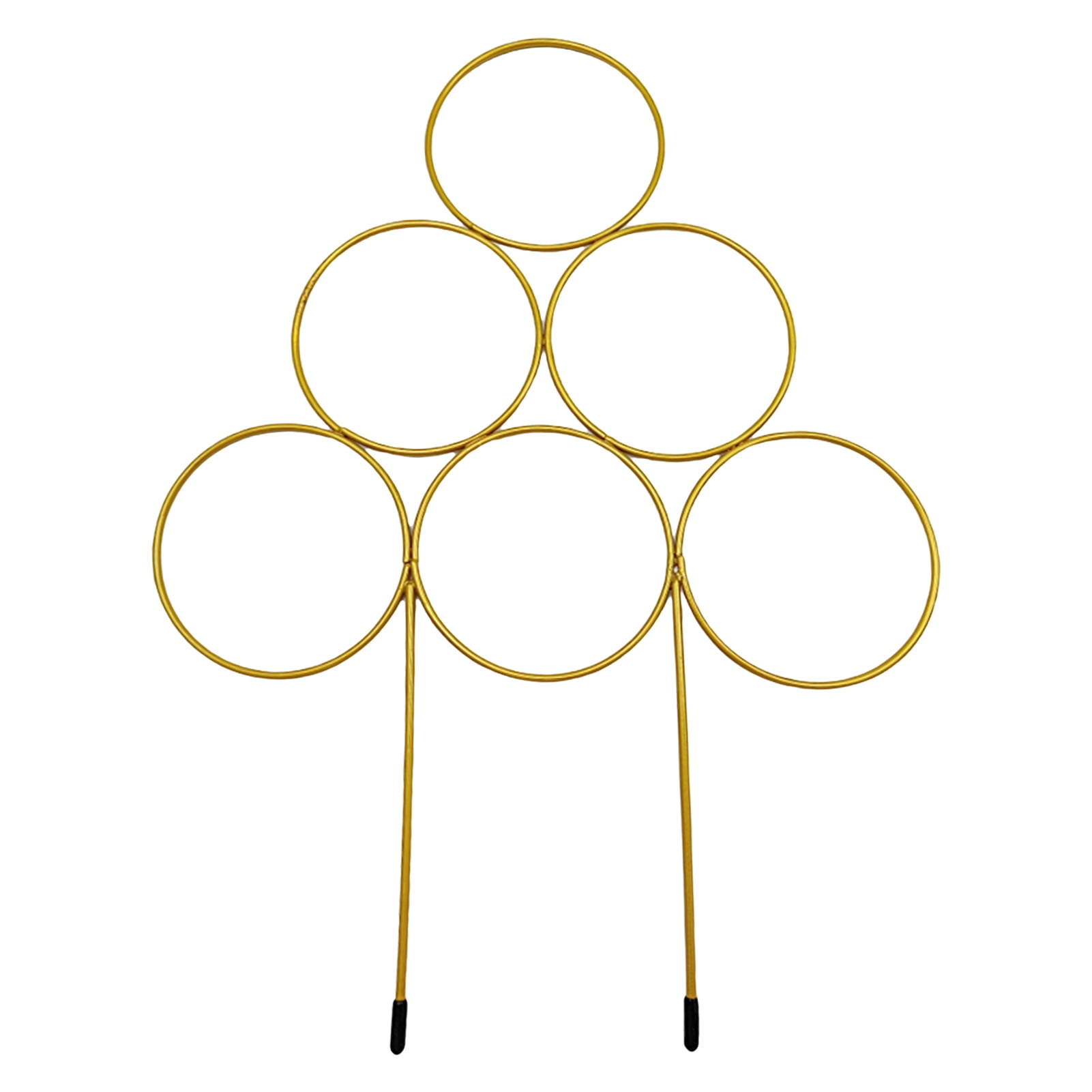 Frogued Iron Trellis Black Coated Garden Trellis Gardening Tool Potted ...