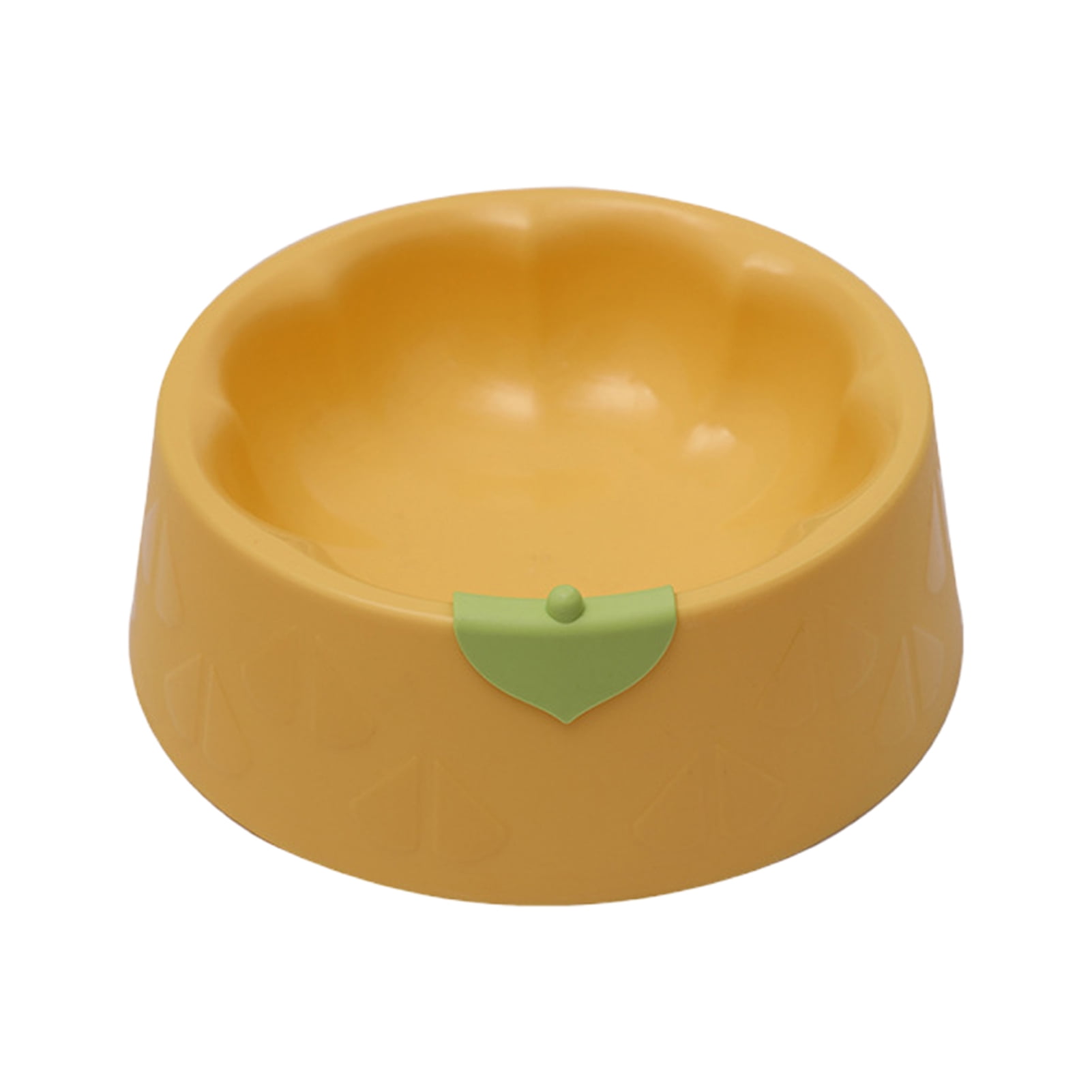 Frogued Pet Dog Bowl Premium Flower Design Non-Splash Arc Bottom Food ...