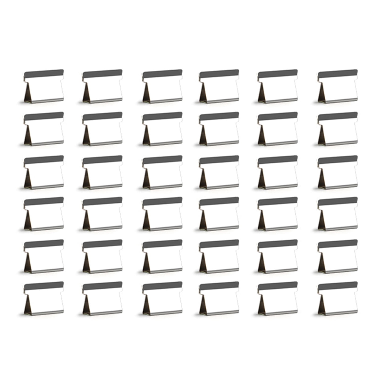 Frogued Push Clip Stapler Punch-free Easy Binding Not Damage Paper Can ...