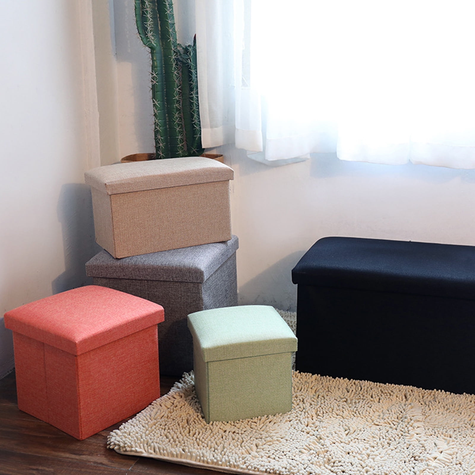 Frogued Storage Box Strong Load Bearing Capacity Foldable Fabric ...