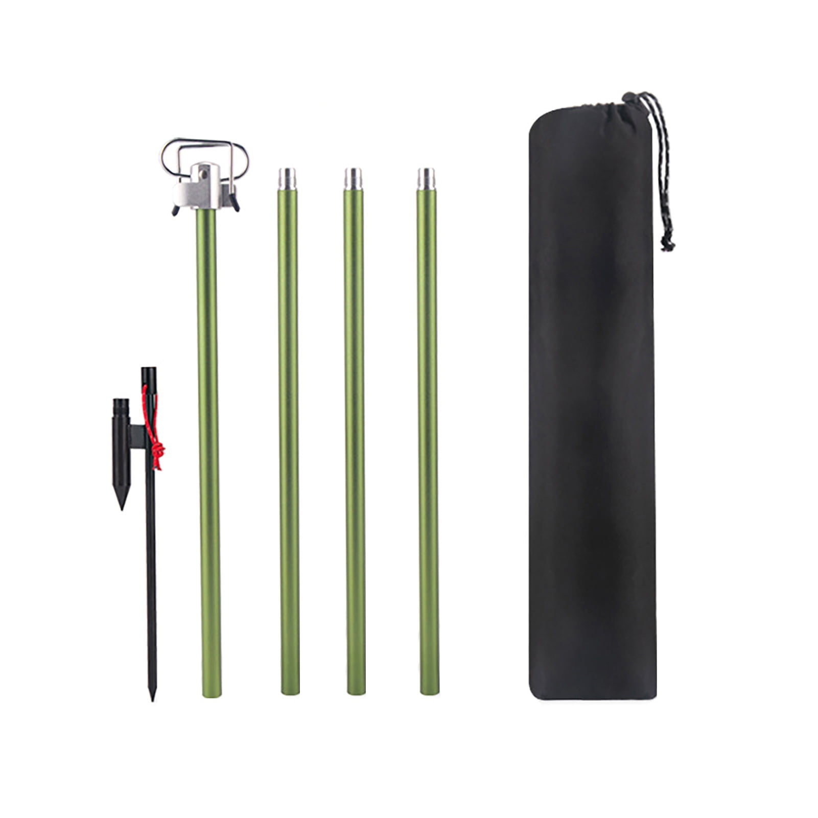 Frogued Telescopic Double Hooks Lamp Stand Aluminum Alloy Portable ...