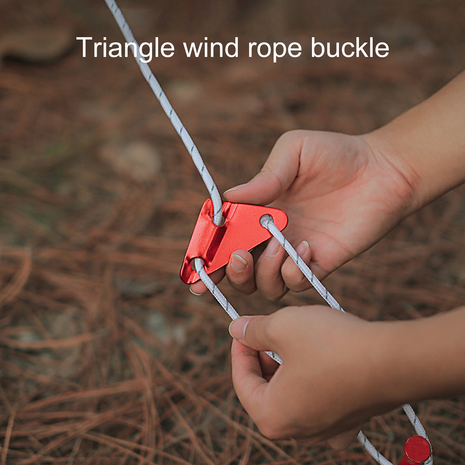 Frogued Tent Fastener Buckle Reusable Non-Slip 3-Holes Design Compact ...