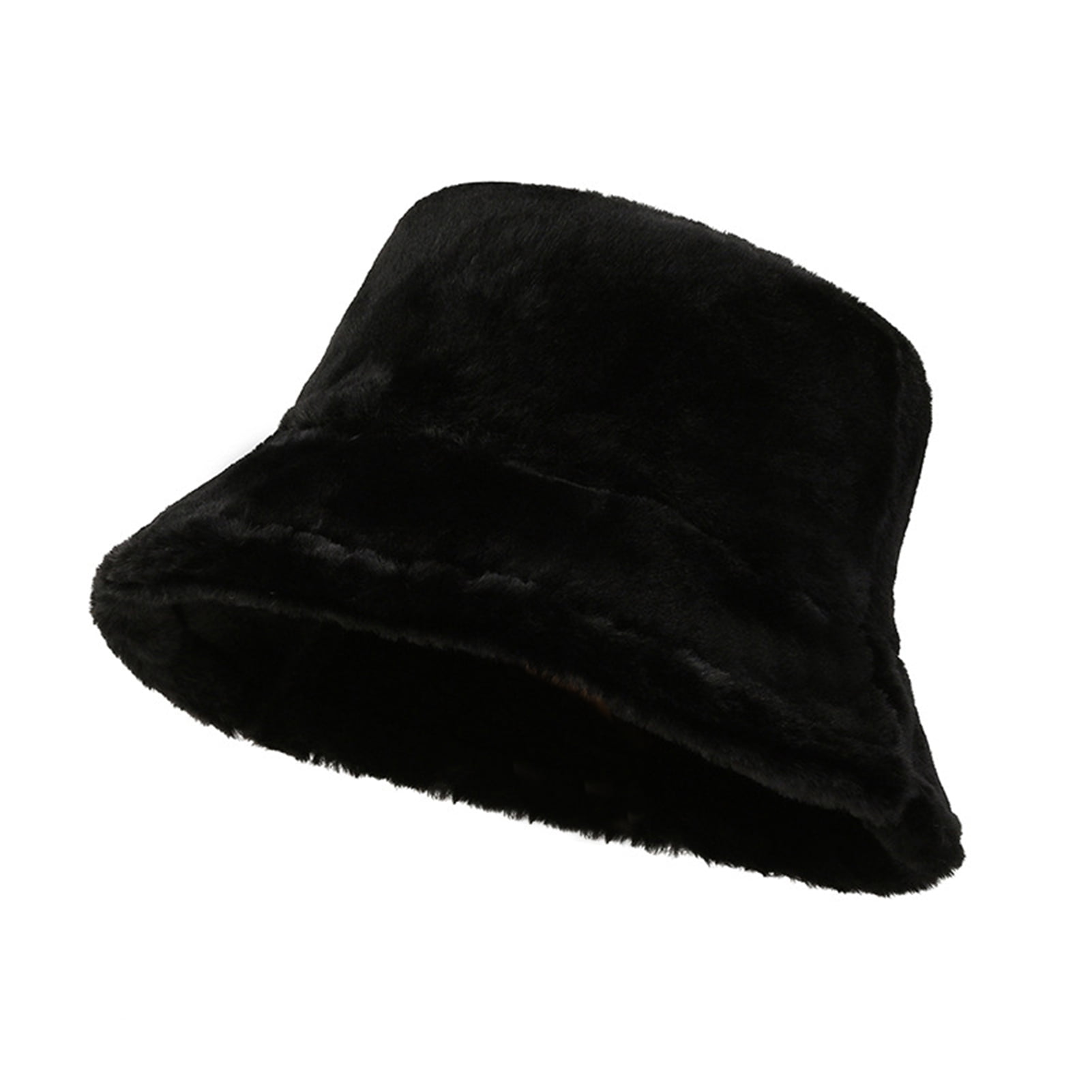 Frogued Warm Hat Short Brim Flat Top Smooth Touch Comfortable-Wear ...