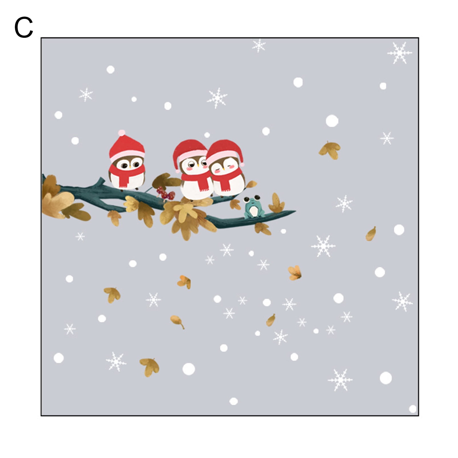 Frogued Window Clings Easy to Use Delicate 3 Styles Exquisite Wall ...