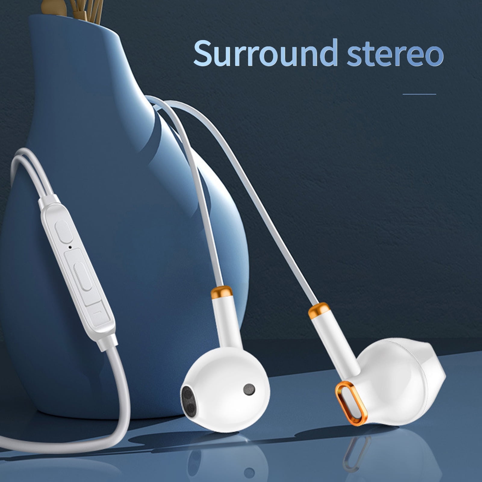 Frogued Wired Earphone Ergonomic High Performance Plug Play Noise ...
