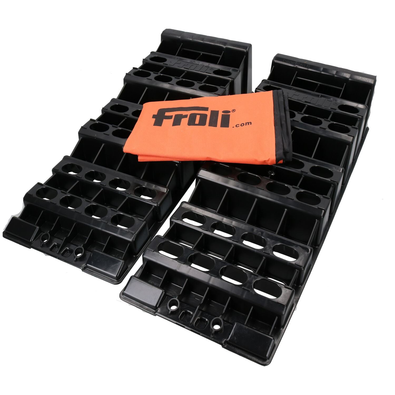 Froli Motorhome Caravan Level Ramp Set Leveller Pack of 2 Wheel Chocks ...