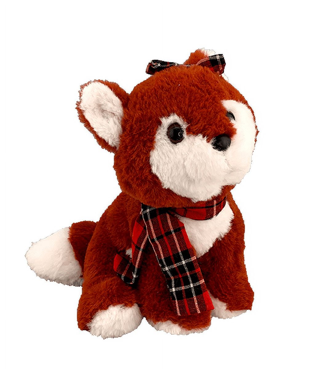 Frolic the Fox Plush Toy Skin, DIY 8" Toy Kits with Hand Stuffing Fiber ...
