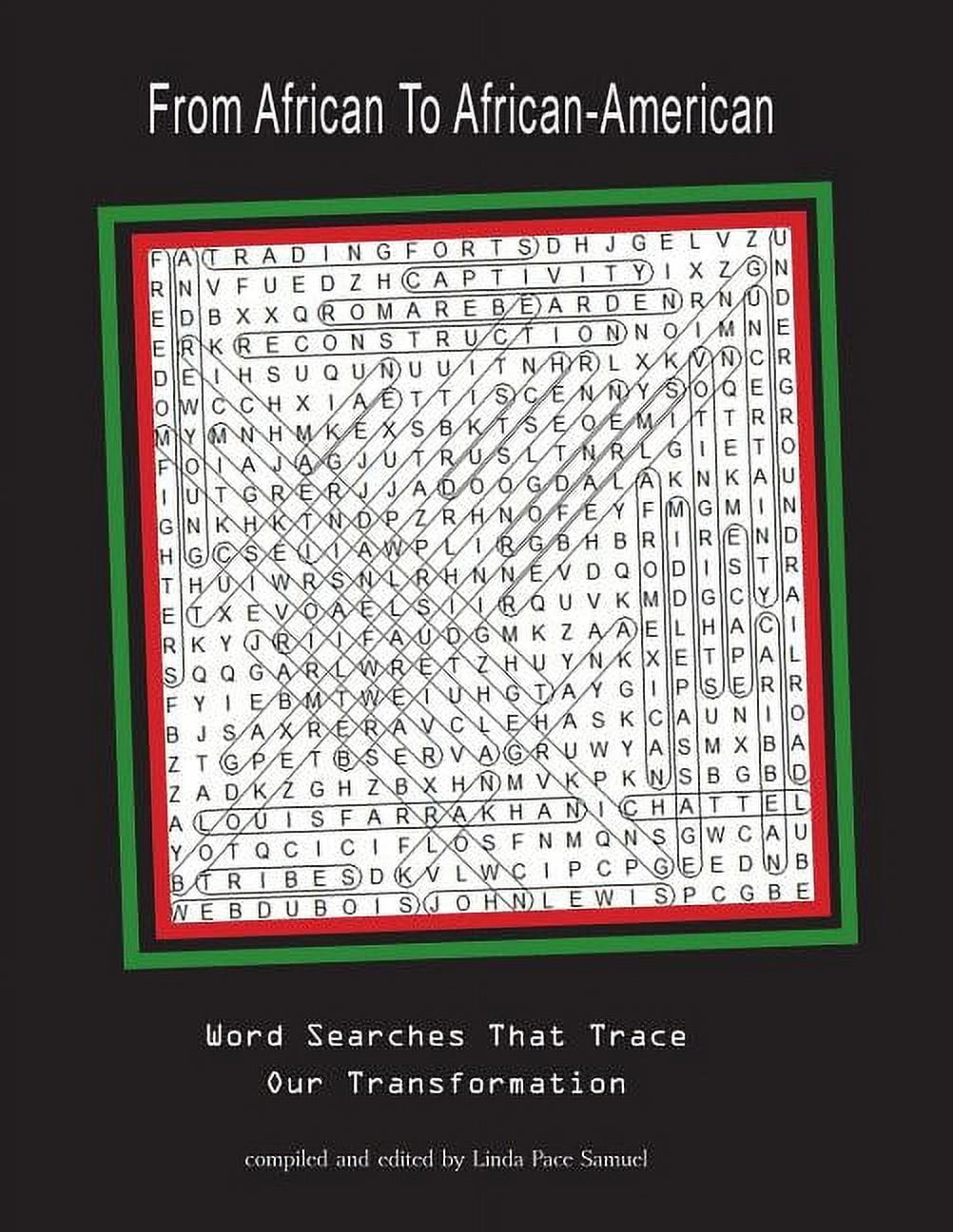 From African to African-American: Word Searches That Trace Our ...