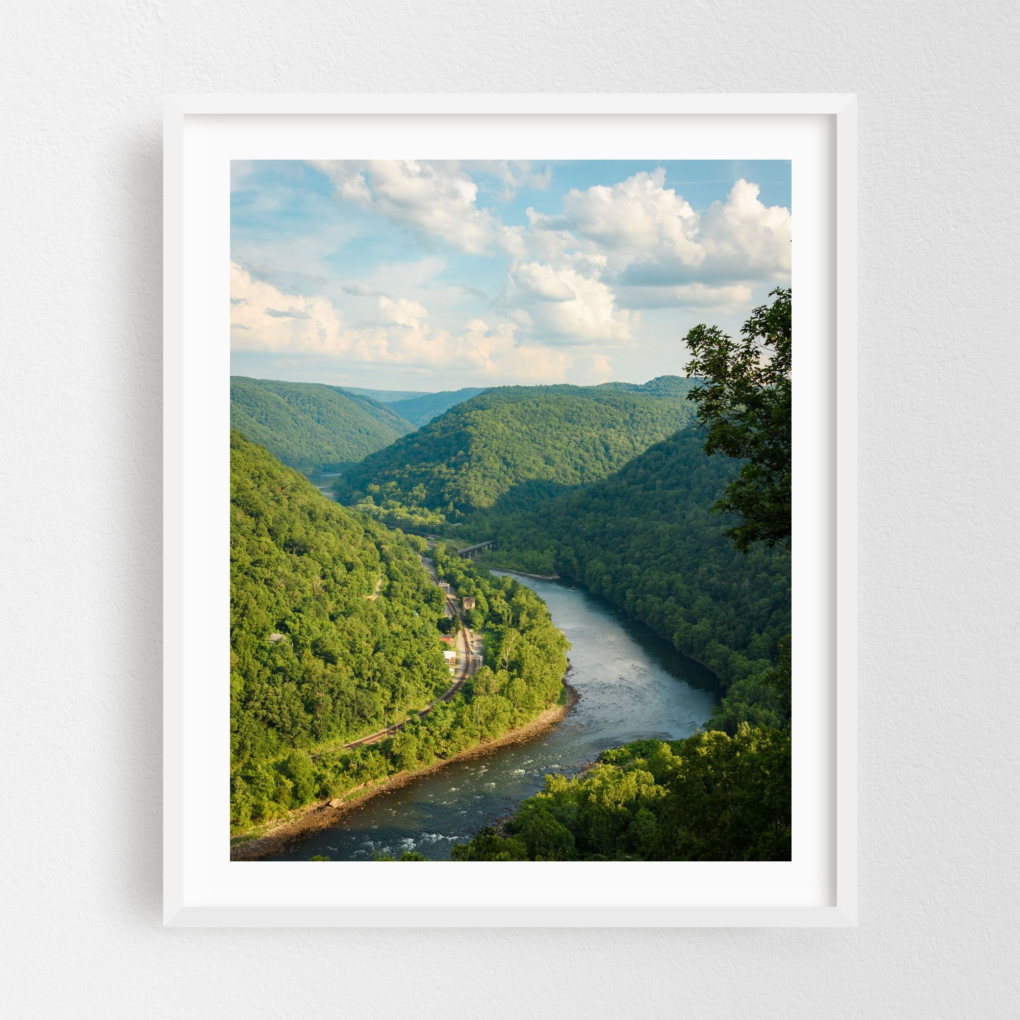 From Concho Rim Overlook, New River Gorge - Glen Jean West Virginia ...