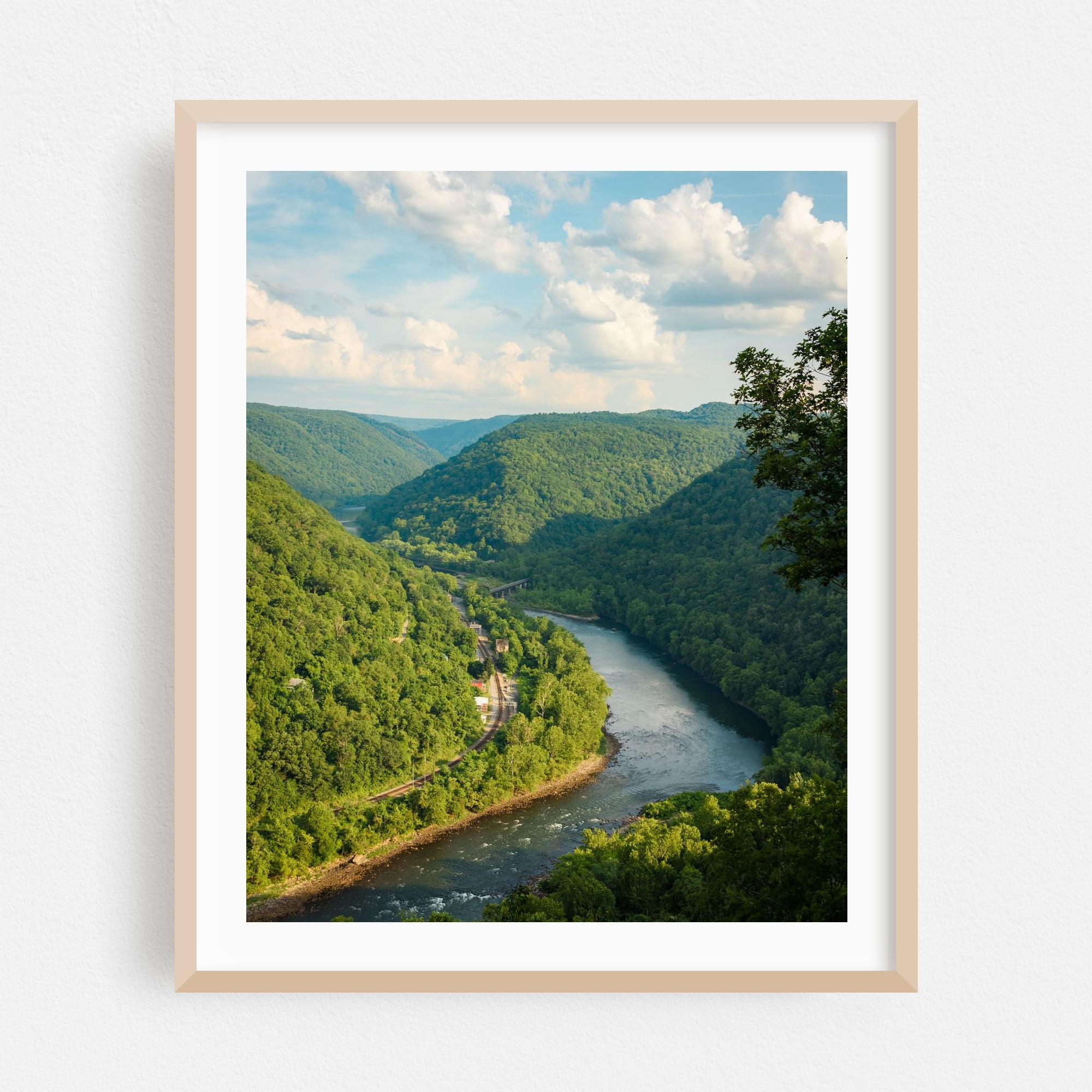 From Concho Rim Overlook, New River Gorge - Glen Jean West Virginia ...