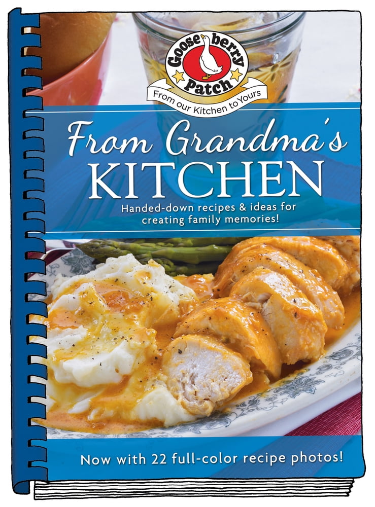 Pre-Owned From Grandma's Kitchen Cookbook Updated with Photos (Spiral ...