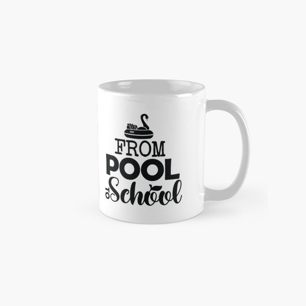 From Pool To School | Welcome Back Teachers Classic Mug - Walmart.com