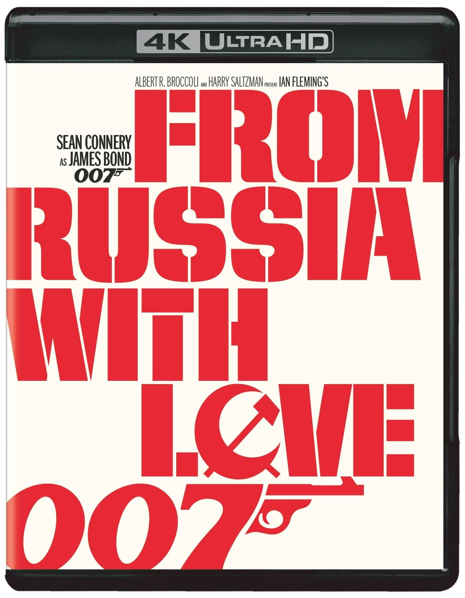 From Russia With Love (4K Ultra HD) Sean Connery Bernard Lee Robert ...