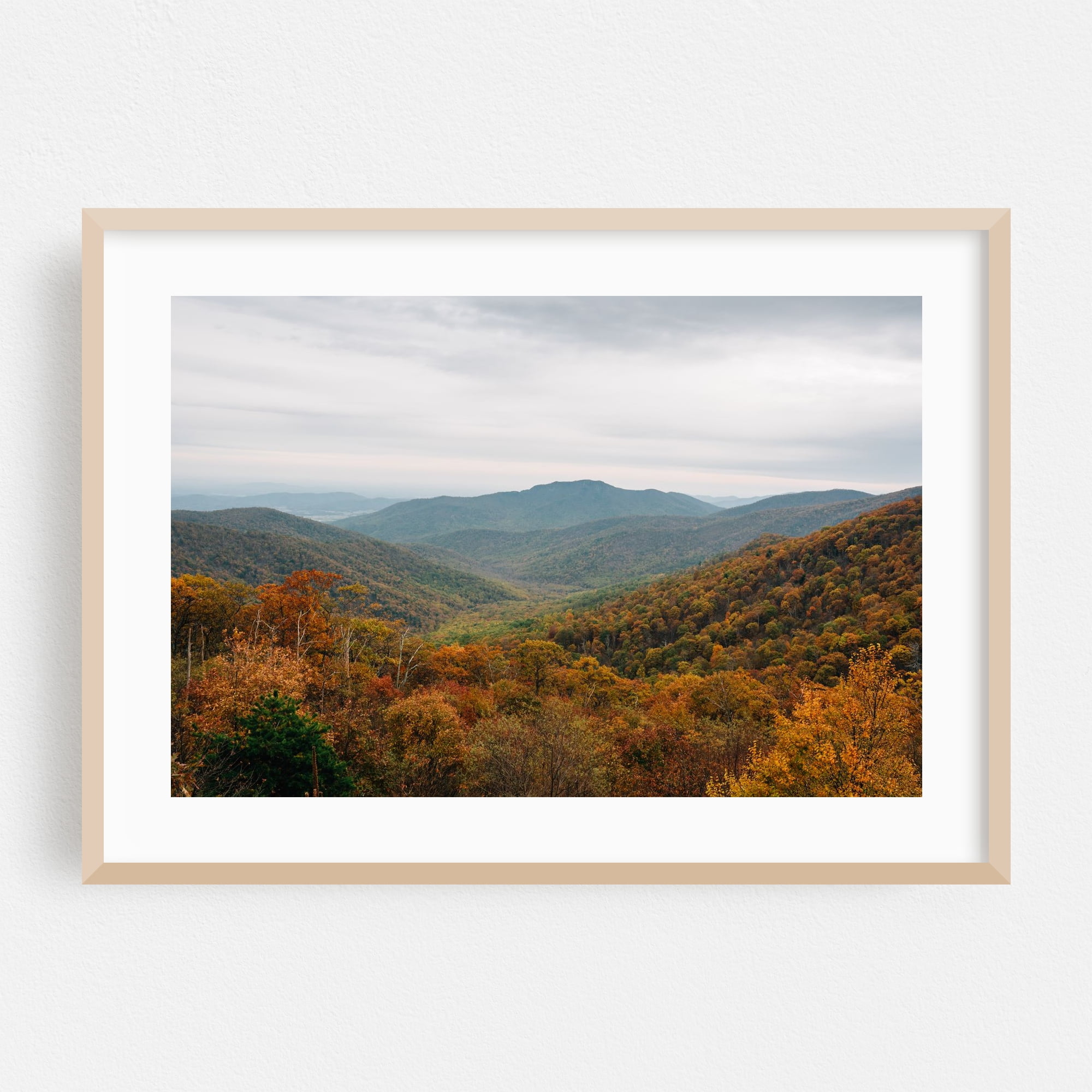 From Skyline Drive - Virginia Photography Autumn Mountain Nature ...