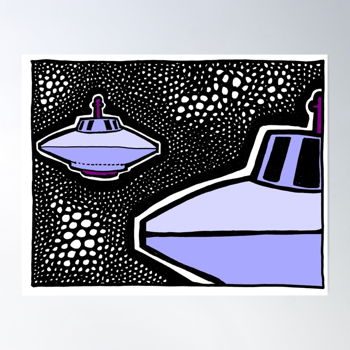 From The Beamship Portal Colorized Poster Wall Art, Modern Wall Decor ...