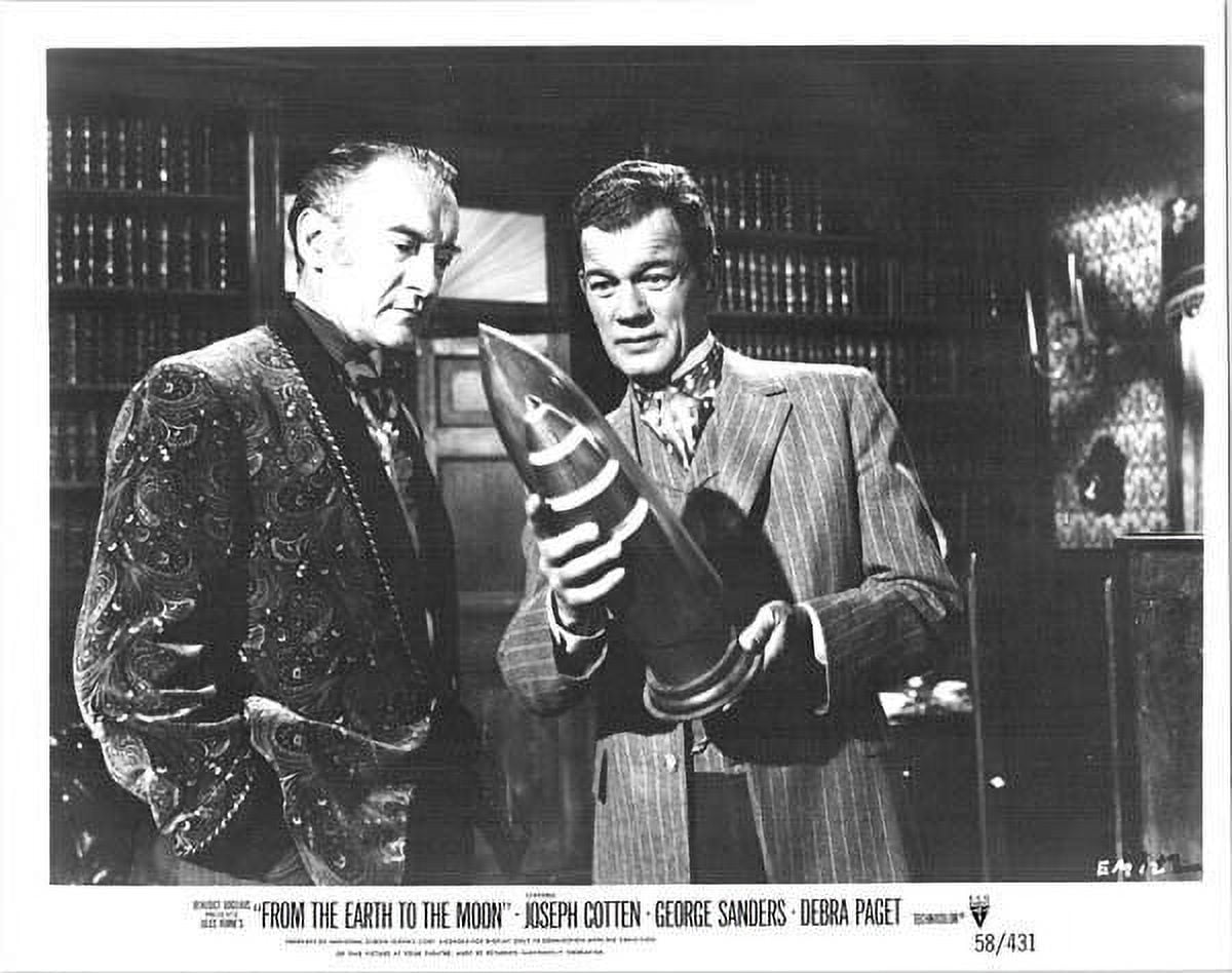 From The Earth To The Moon 1958 George Sanders Joseph Cotten rocket ...