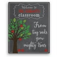 From Tiny Seeds Grow Mighty Trees Personalized Canvas for Teachers, 11 ...