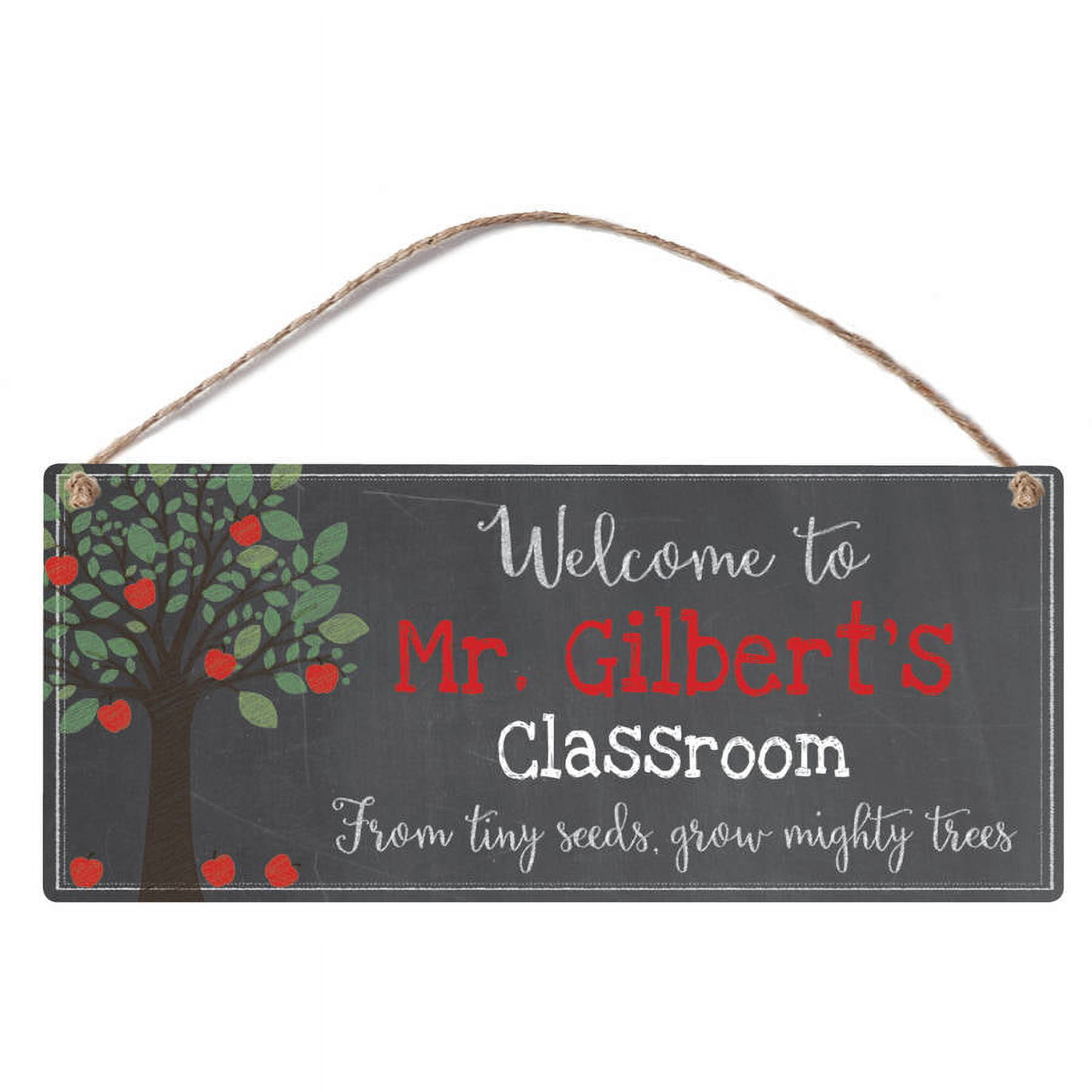 From Tiny Seeds Grow Mighty Trees Personalized Plaque - Walmart.com