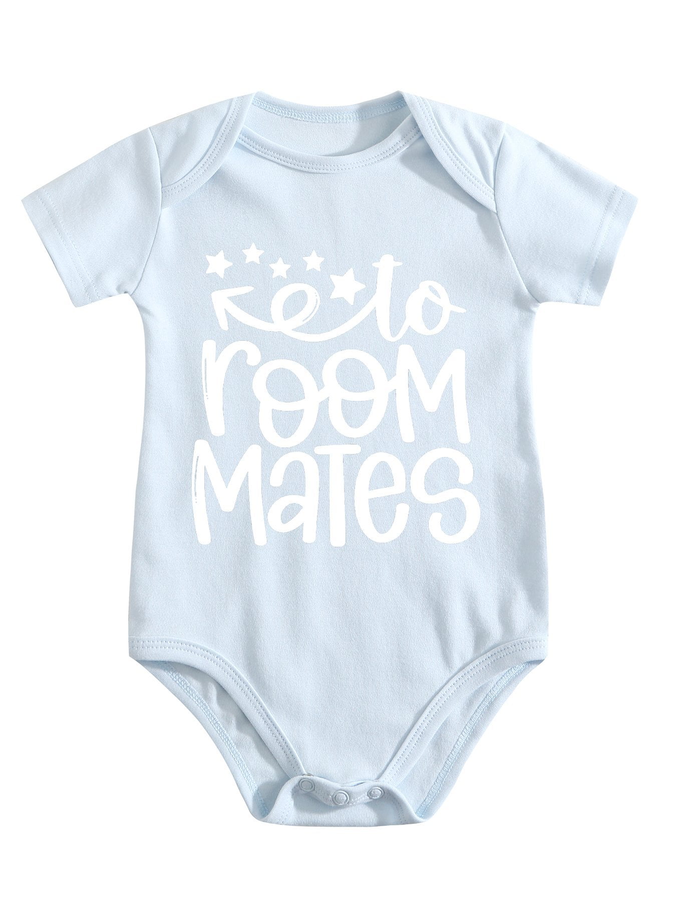 From Womb Mates To Room Mates Baby Bodysuit Funny Cute Newborn ...