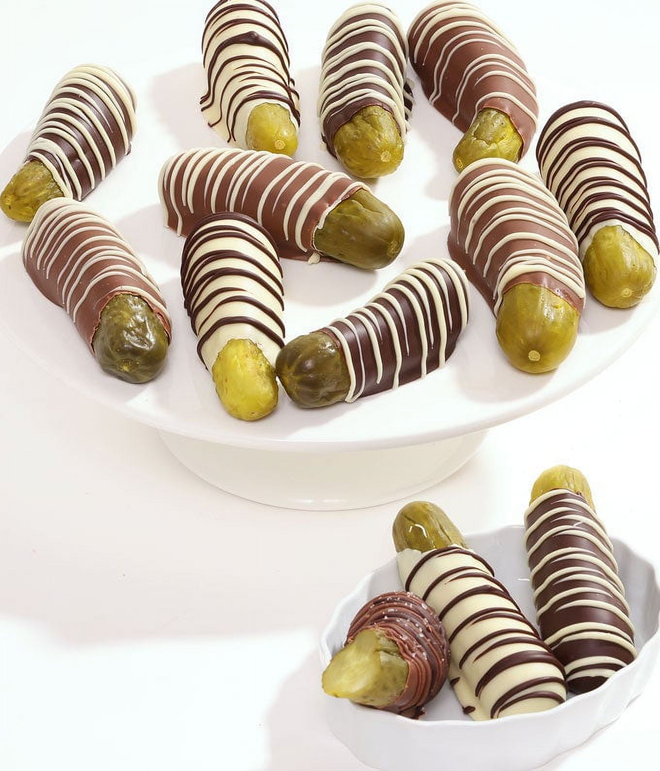 From You Flowers, Belgian Chocolate Covered Pickles Gift, Sweet and ...