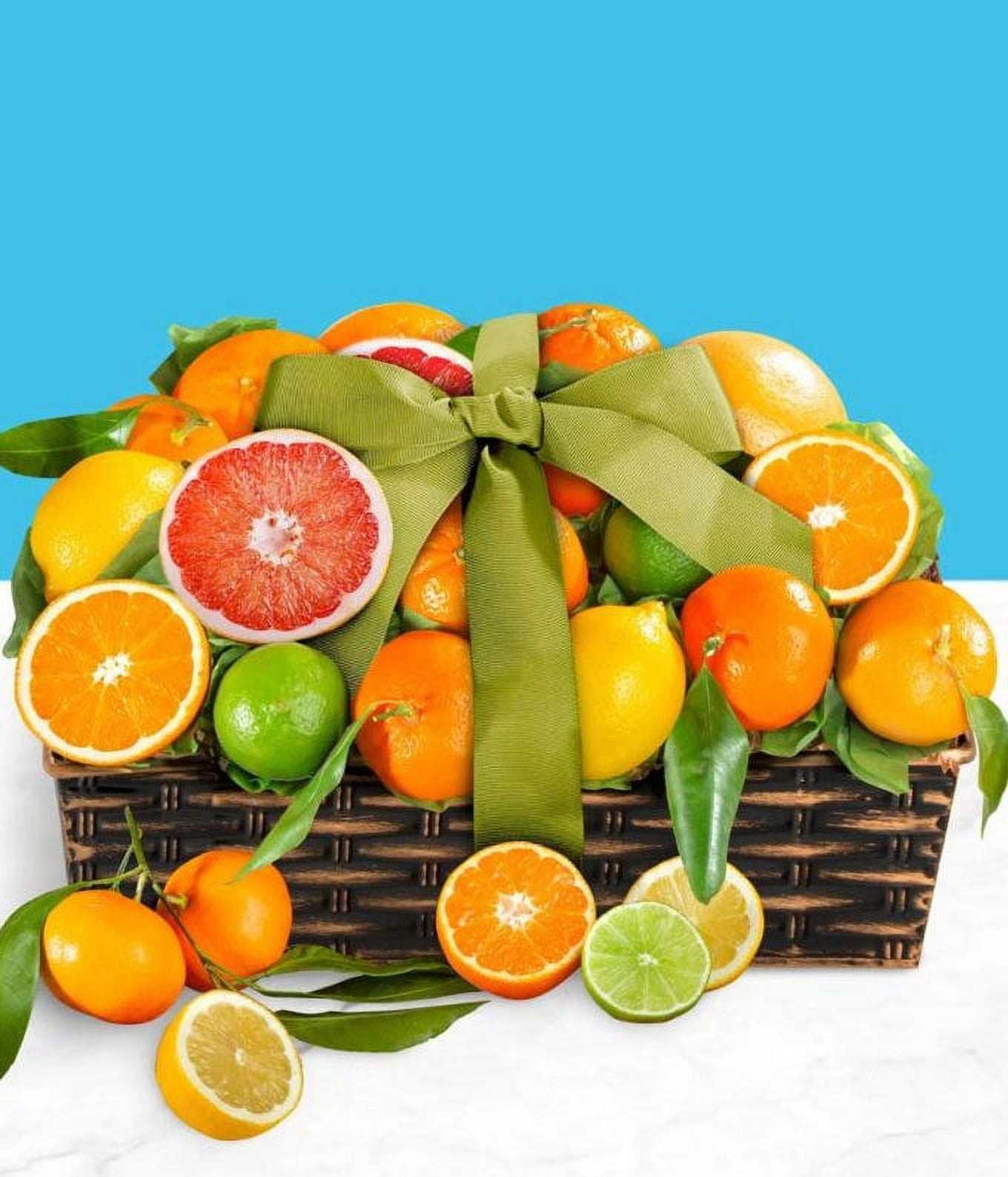 From You Flowers - California Sunshine Citrus Fruit Basket for Birthday ...