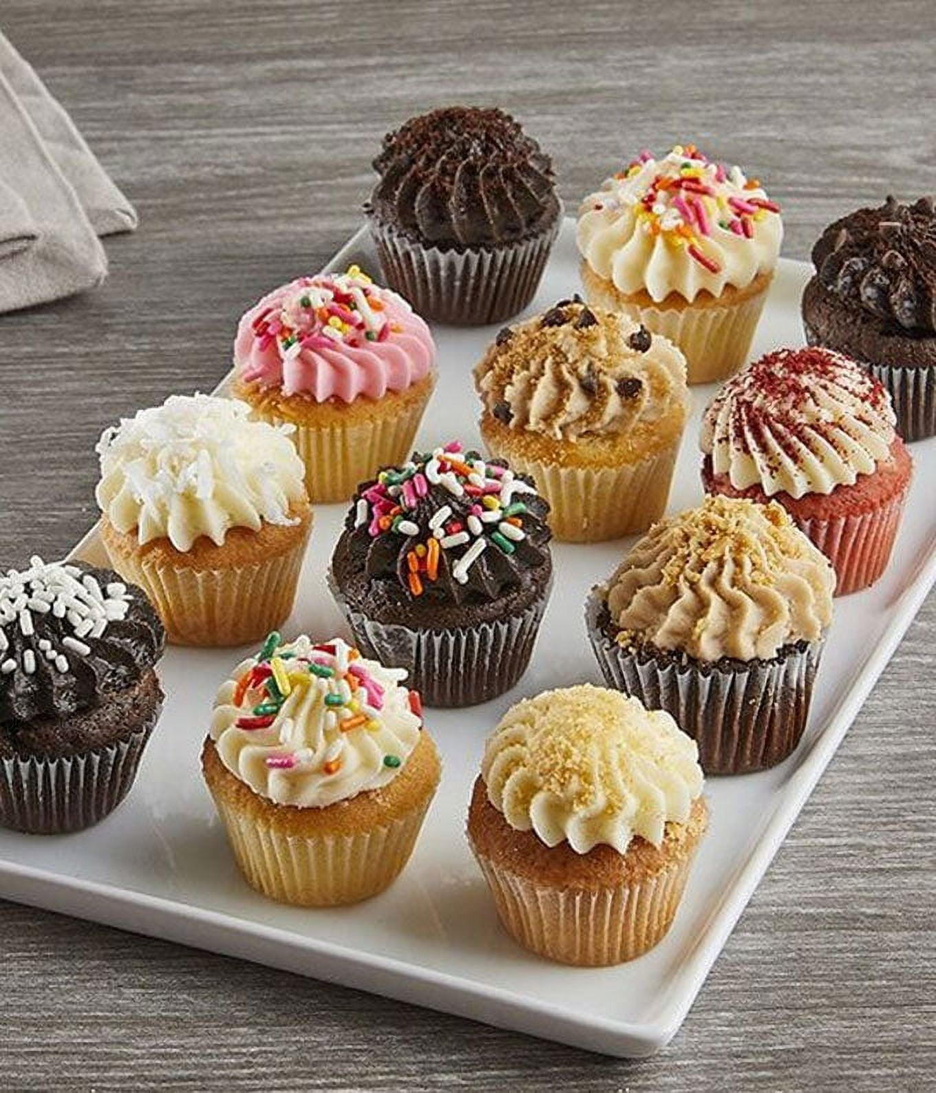From You Flowers - Dozen Mini Gourmet Cupcakes for Various Occasions ...