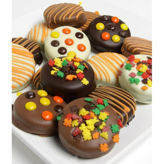 From You Flowers - Fall Chocolate Covered OREO Cookies - 12 Pieces for ...