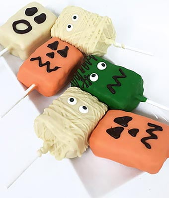 From You Flowers - Halloween Chocolate Covered Crispy Pops for ...