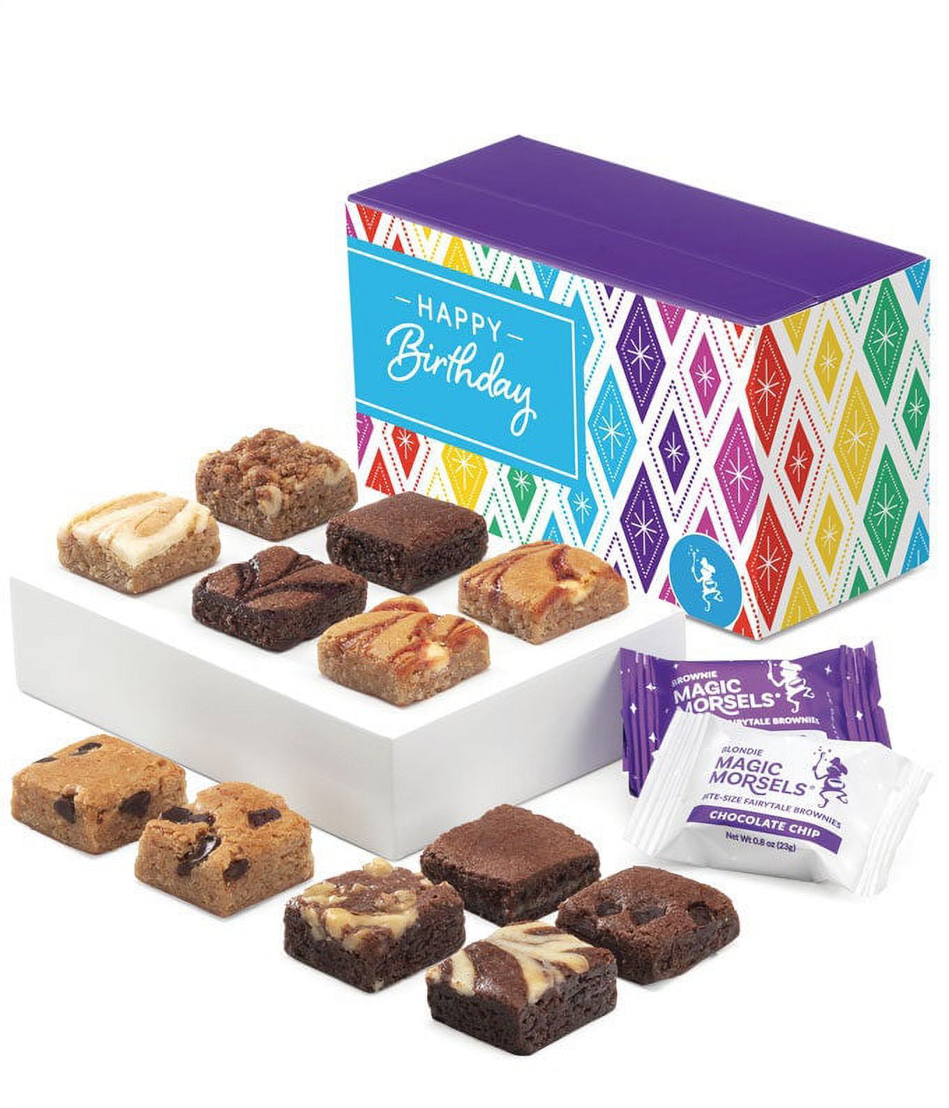 From You Flowers - Happy Birthday Dozen Fairytale Brownie & Blondie ...