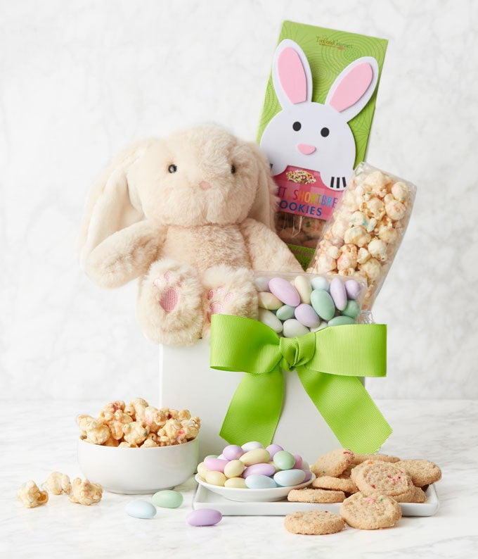 From You Flowers - Pastel Bunny Easter Basket - Walmart.com