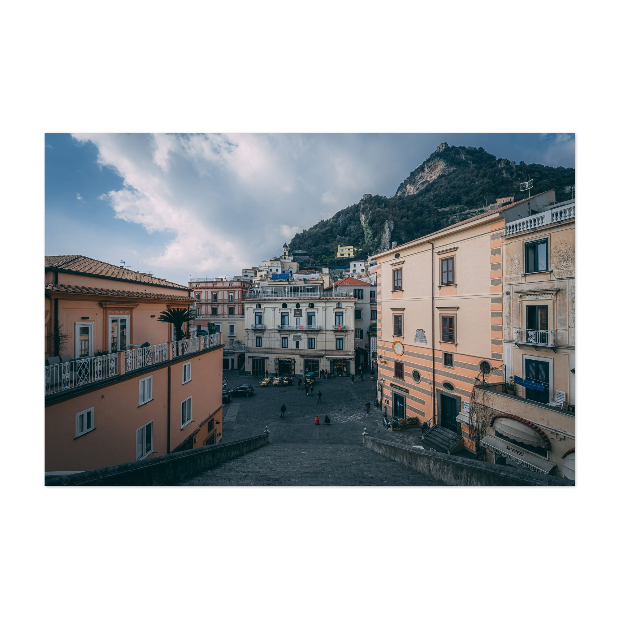 From the Duomo Steps, Amalfi - Amalfi Campania Italy Photography ...