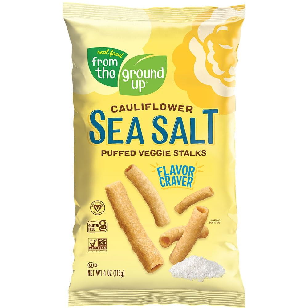 From the Ground Up Sea Salt Cauliflower Stalks, 4 oz, 6 pk - Walmart.com