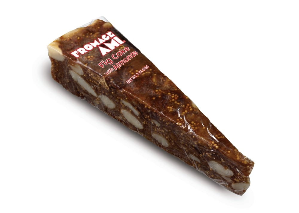 Fromage Ami Fig Cake With Almonds Wedge, 3OZ, 12 Pack - Walmart.com