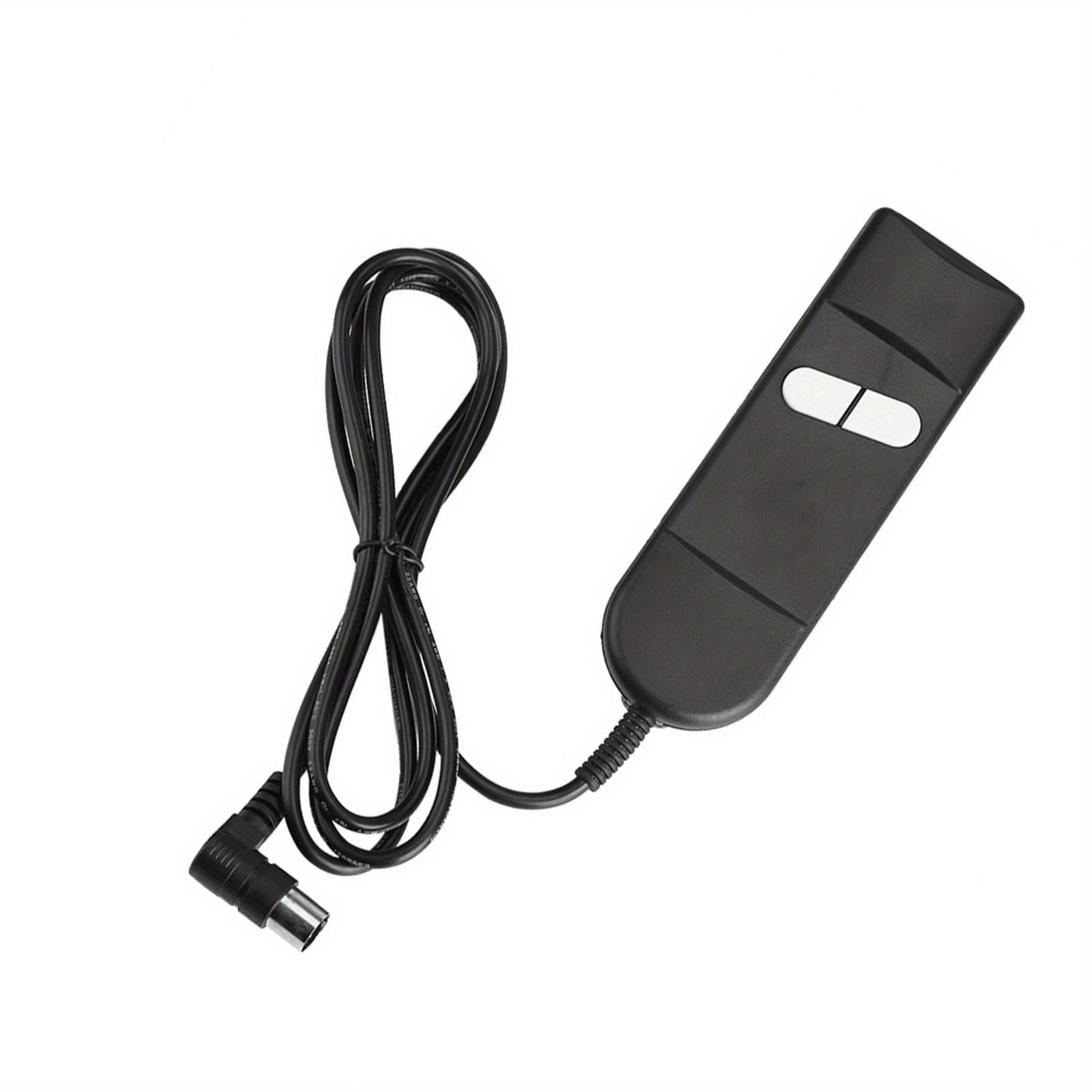 Fromann Recliner Remote Hand Control 2 Button 5 pin L Plug Connection for 1 Motor Electric Power ...