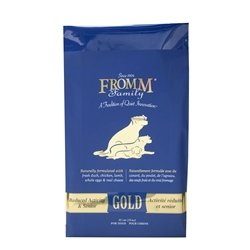 Fromm Reduced Activity Senior Gold Premium Dog Food - Senior Dry Dog ...
