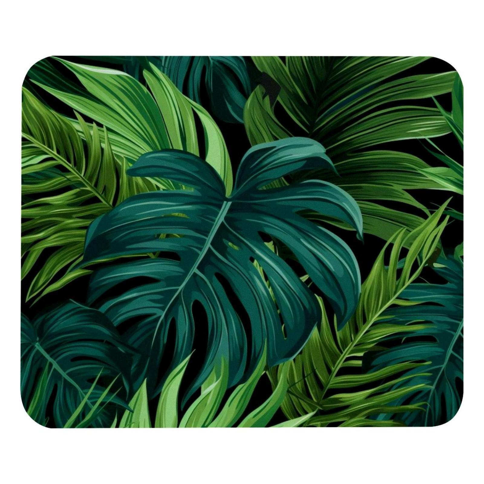 Frond 8.3x9.8 Inch Square Gaming Mouse Pad with Non-Slip Rubber Bottom ...