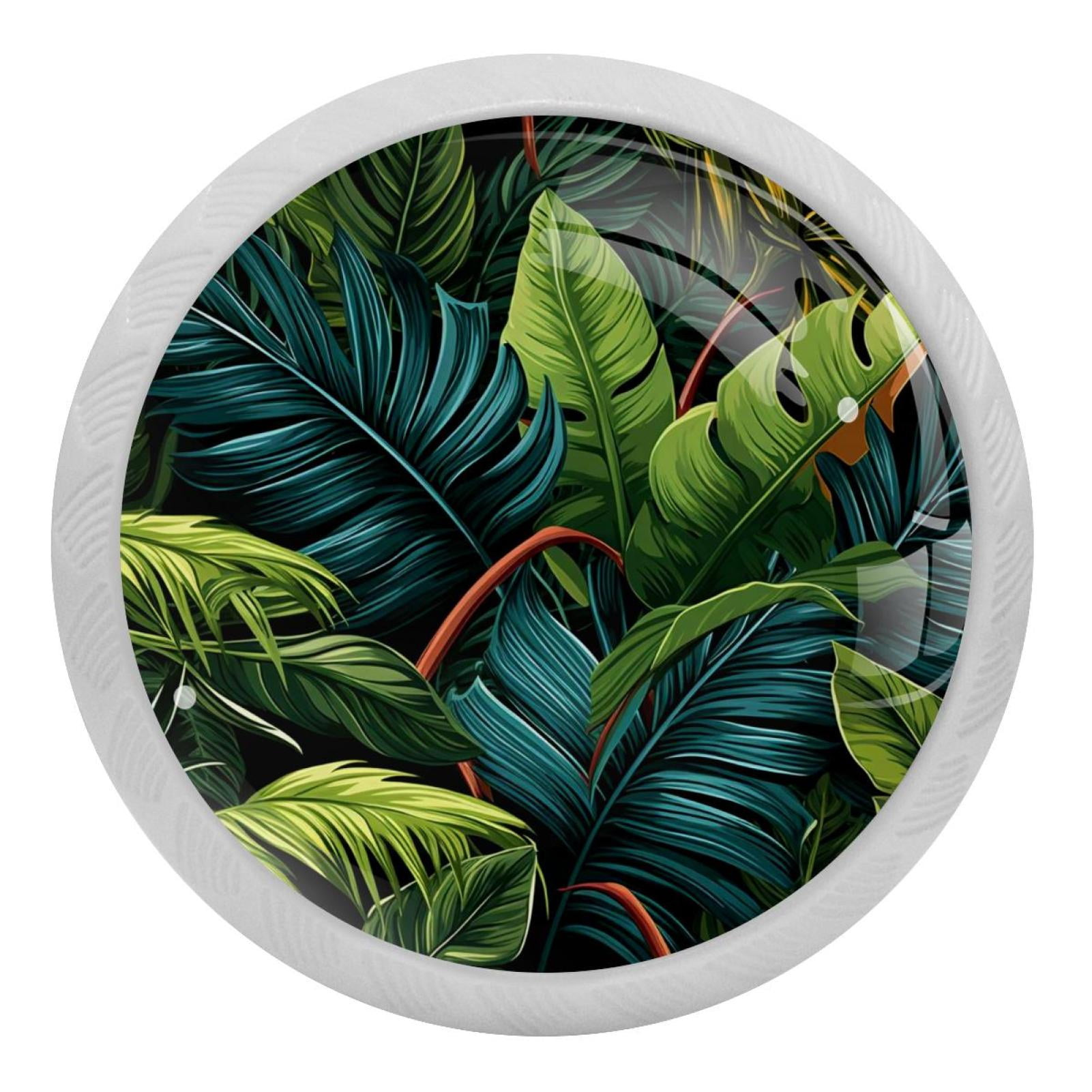 Frond Fluorescent Drawer Pulls: Round 4-Pack - Glow-in-the-Dark Knobs ...