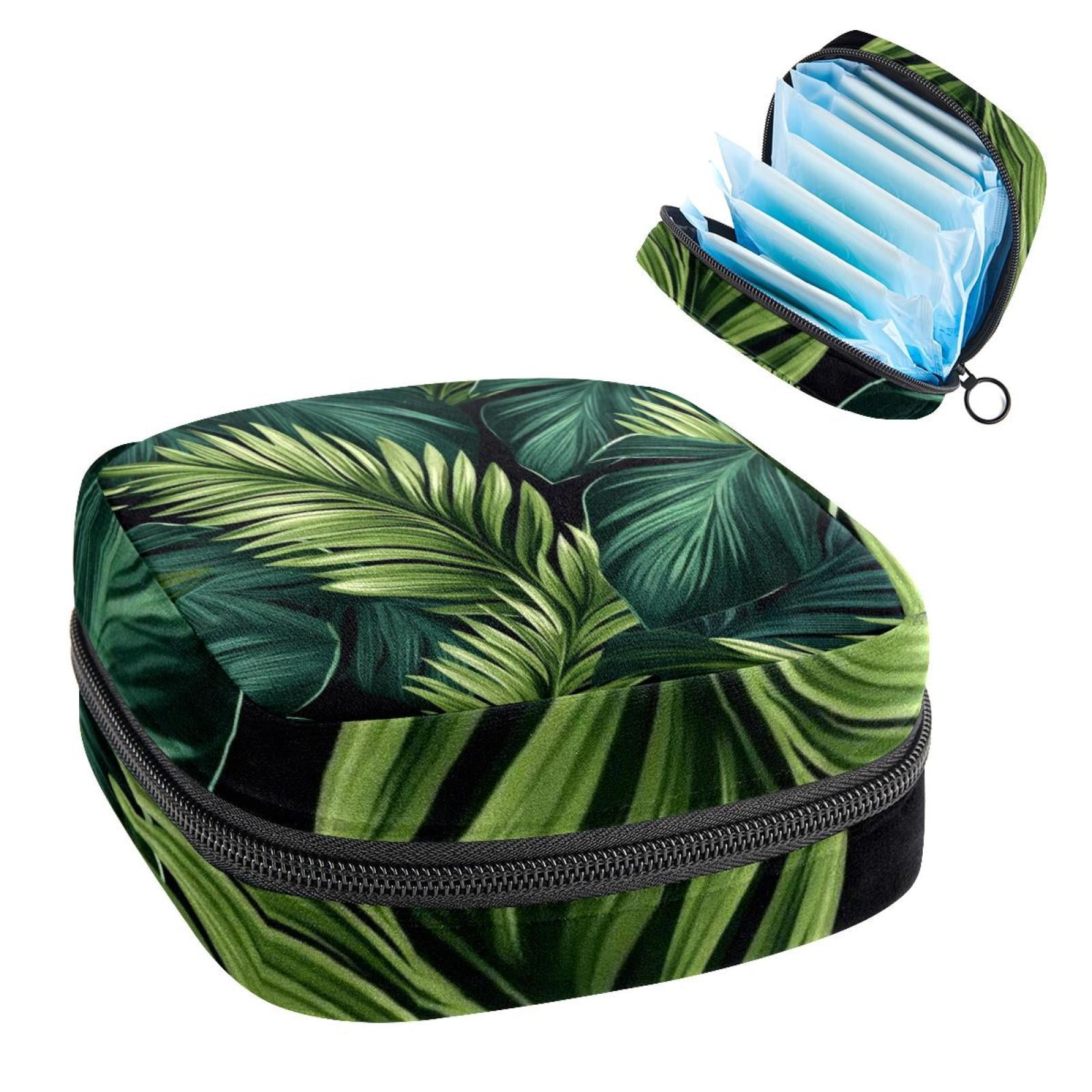 Frond Pad Bag Small Bag Canvas Pouch with Zipper Small Pouch with ...