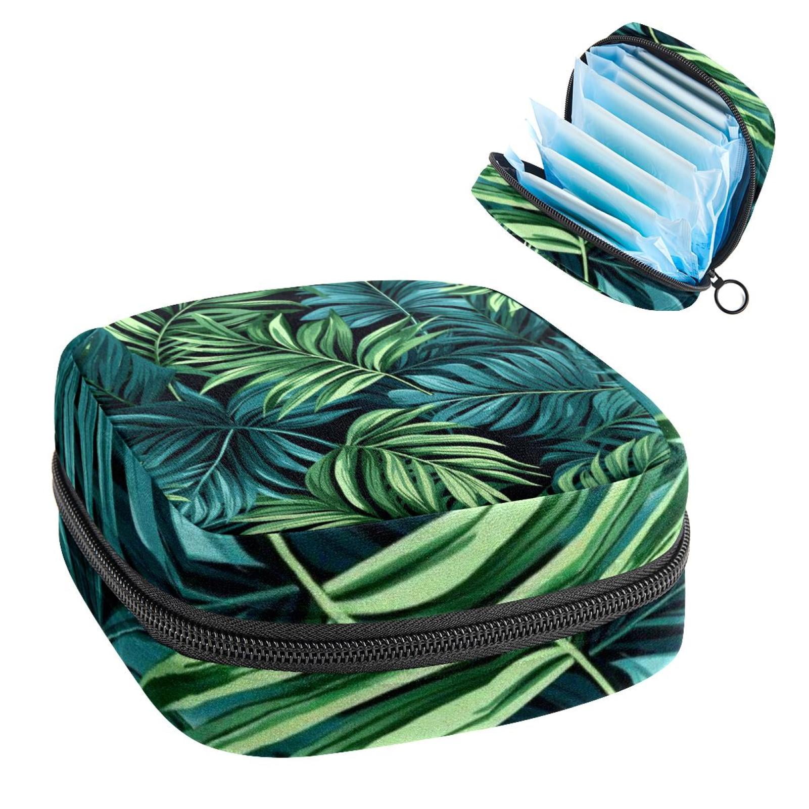 Frond Pad Bag Storage Organizer Pouch for Menstrual Hygiene Products ...