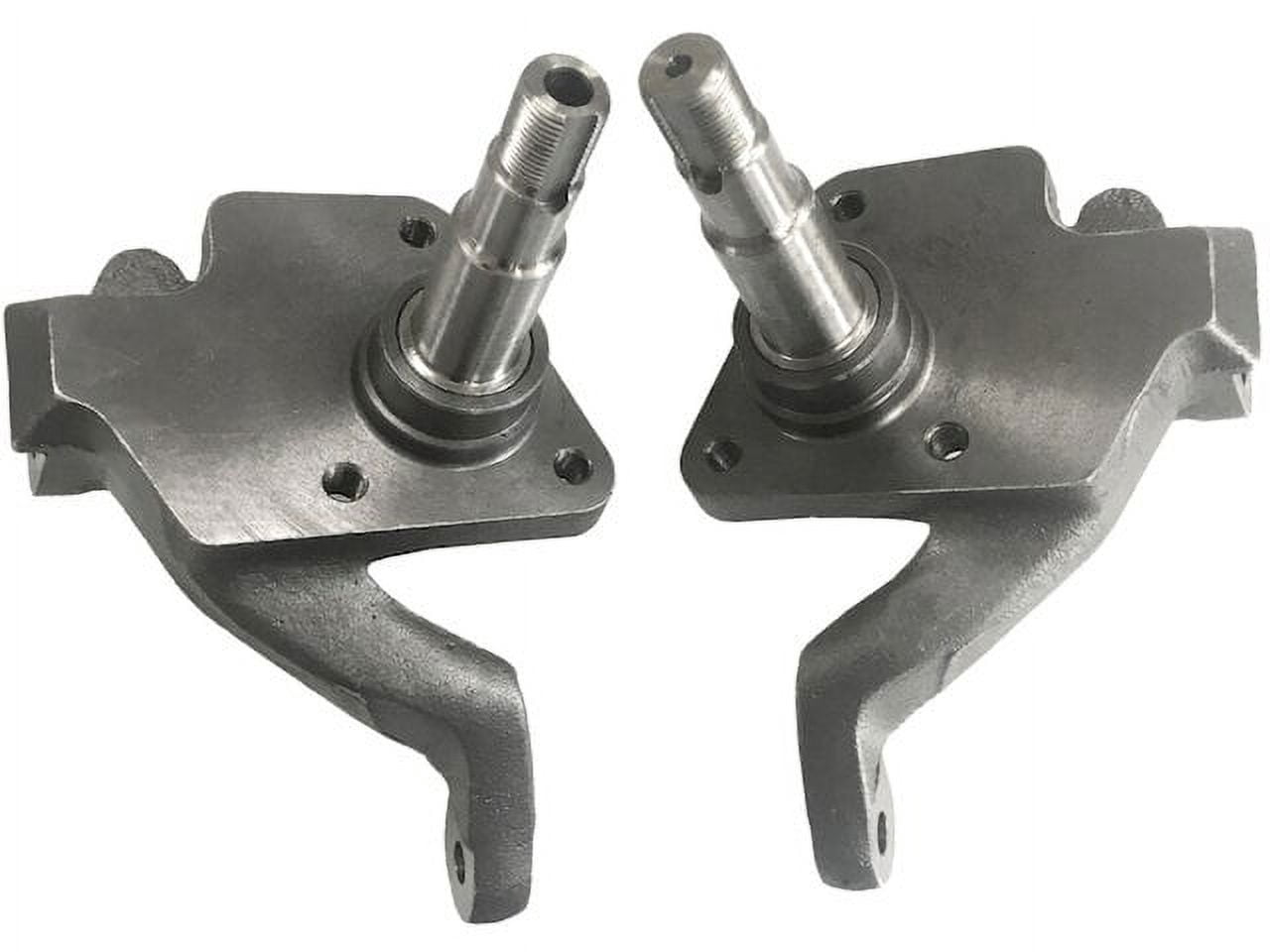 Front 2-1/2 Inch Drop Axle Spindle Kit - Compatible with 1950 - 1965 ...