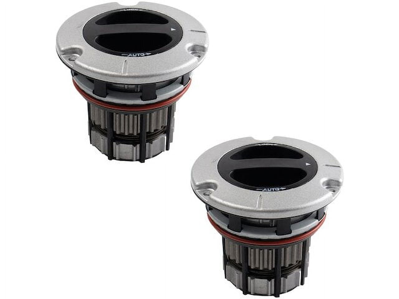 Front 4WD Hub Locking Actuator Set 2 Piece Set - Compatible with 2006 ...