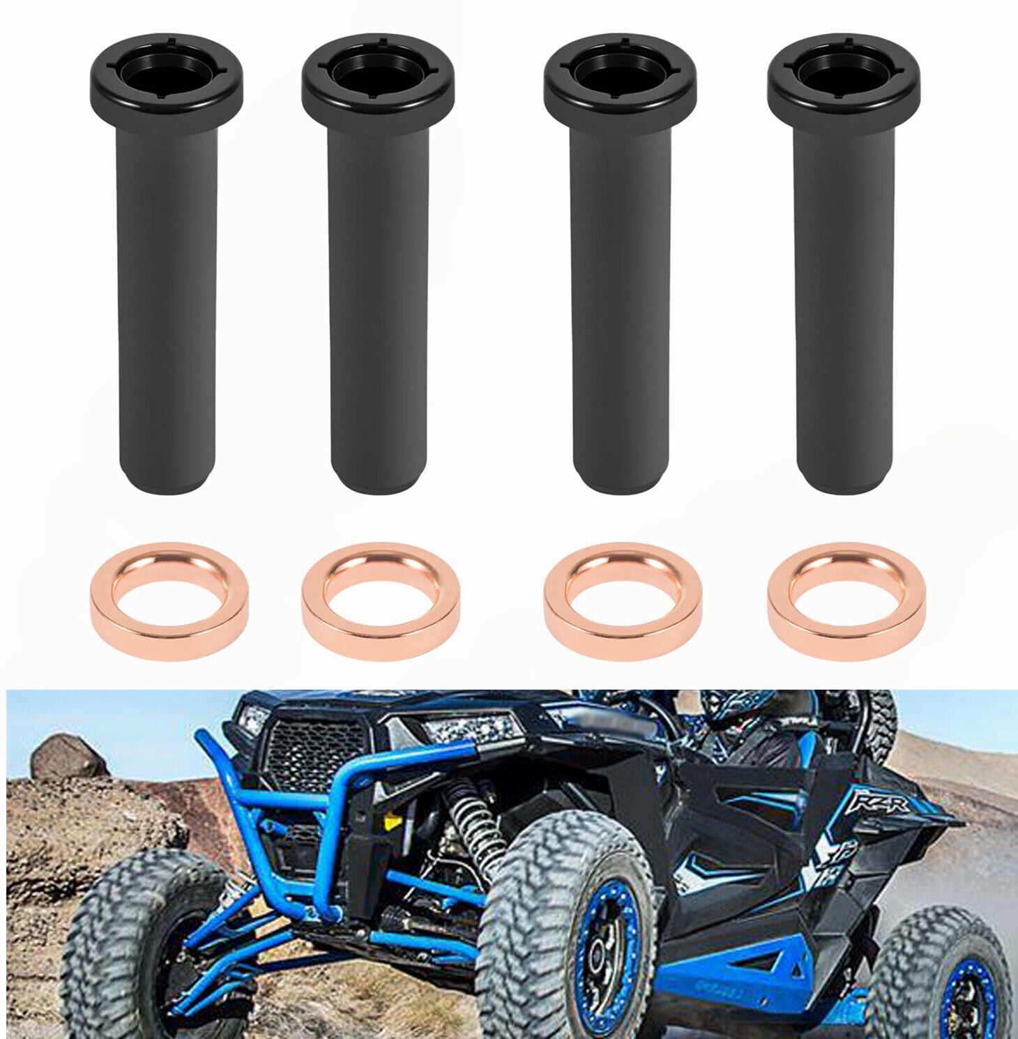 Front A-Arm Lower Bushing Kit fit 1996-2002 Polaris Sportsman 500 4x4 ...