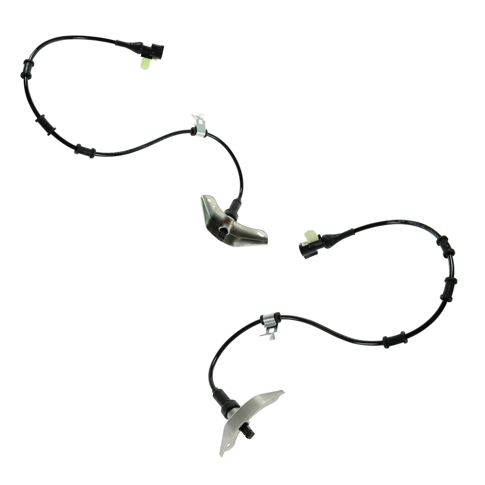 Front ABS Anti-lock Wheel Speed Sensor Pair Set Left & Right For ...