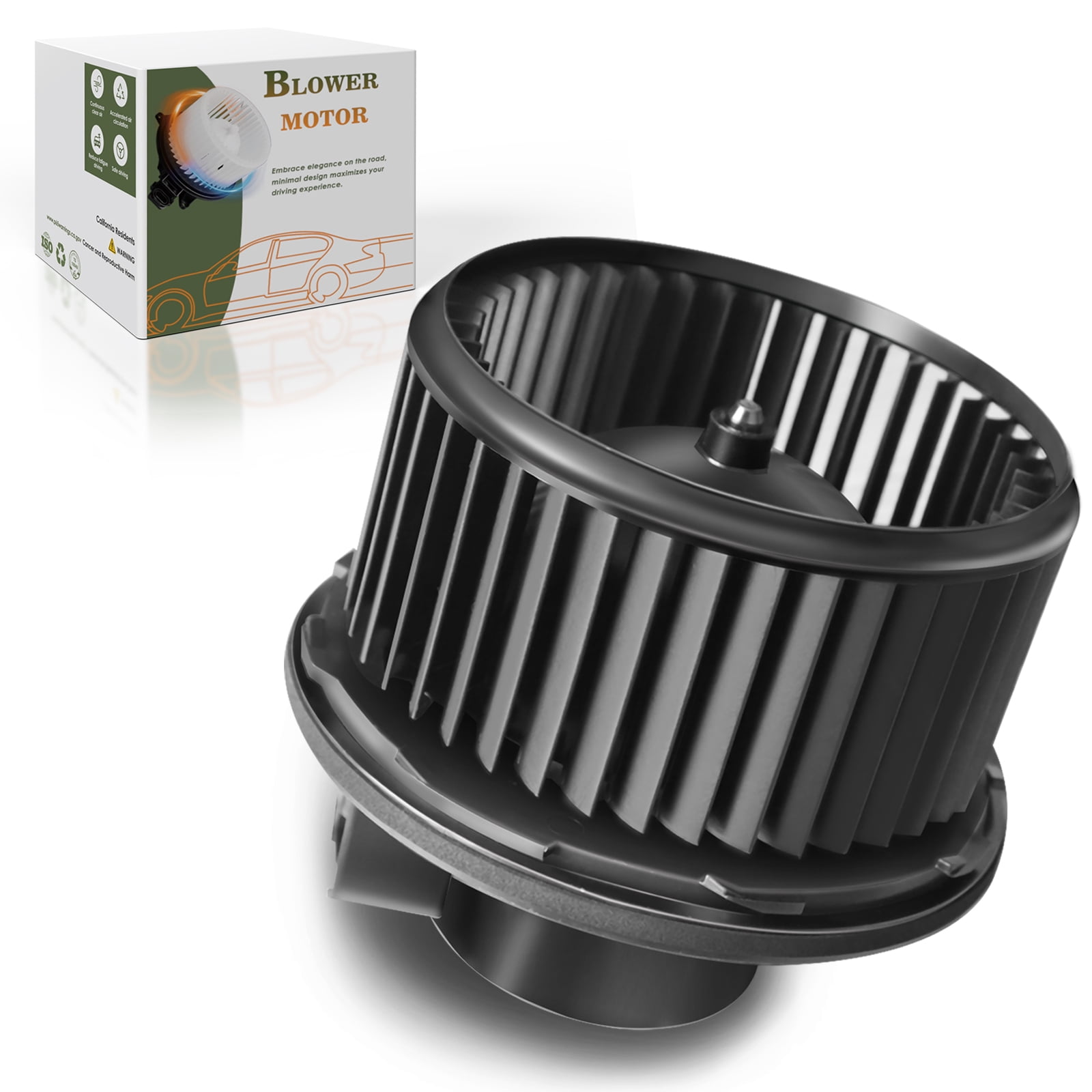 Front AC Heater Blower Motor Assembly - Compatible with Chevy Cadillac ...