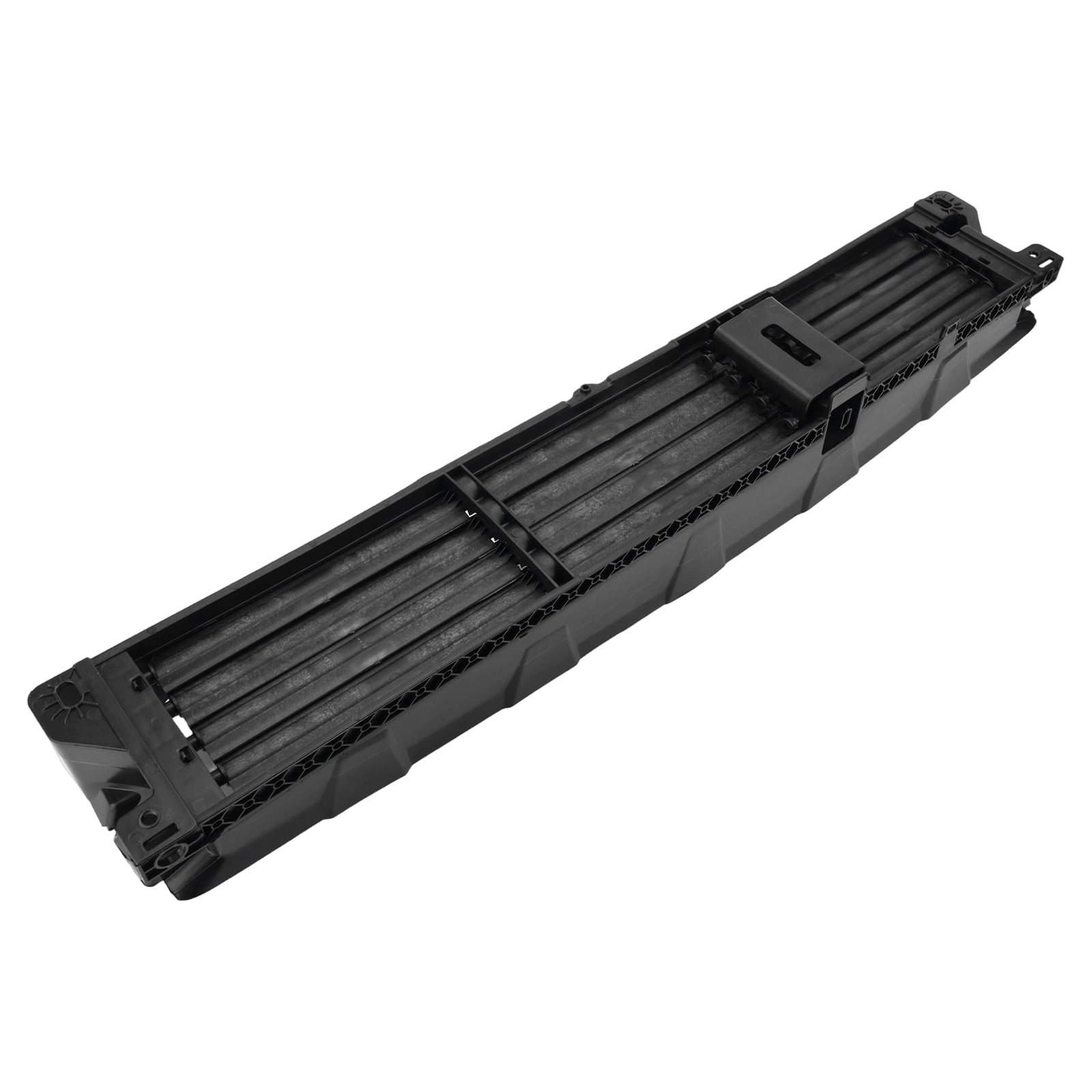 Front Active Grille Radiator Shutter Assembly Plastic Black With Motor ...