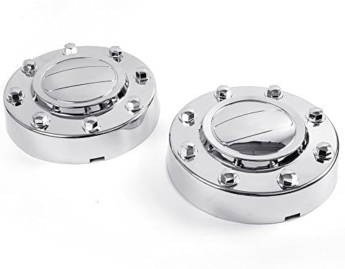 Front Alcoa Alloy Wheel Center Caps 1-TON Dually Compatible with Dodge ...