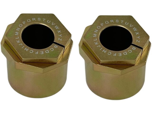 Front Alignment Caster Camber Bushing Kit - Compatible with 2005 - 2022 ...
