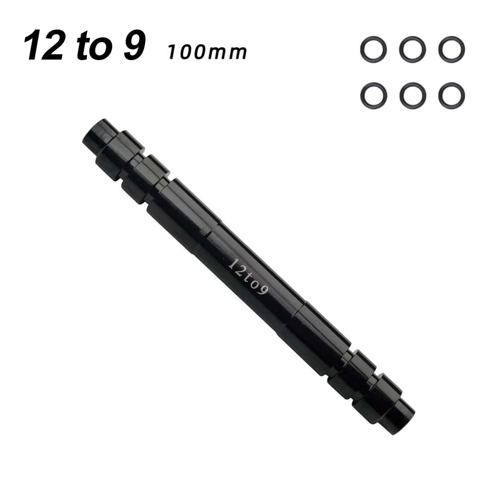 Front And Rear Thru Axle Adapter 15/12mm To 9mm Aluminum Alloy Hub ...